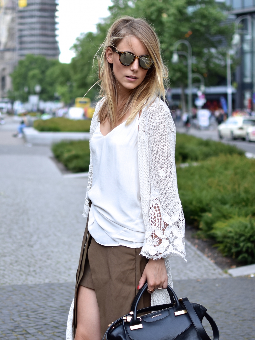 Long Lace Cardigan